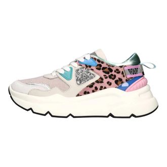 Emanuelle Vee Leather and Suede Sneakers - - Shoes - Damen - Mehrfarbig - 40 EU