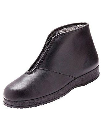 Thermovitex Bottillons fourr&eacute;s, Largeur Confort - Noir - 43