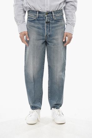 Fear of God Gerade geschnittene Jeans mit 19cm Fransen-Saum Fear Of God