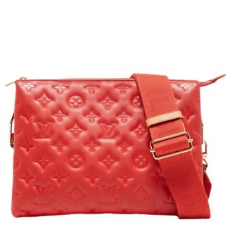 Louis Vuitton Pre-owned Cuir sacs-louis-vuitton - Femme - Pre-owned - Rouge - Taille: ONE Size