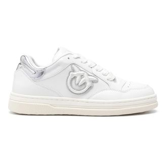 Pinko Leather Sneakers - - Shoes - Herren - Wei&szlig; - 41 EU