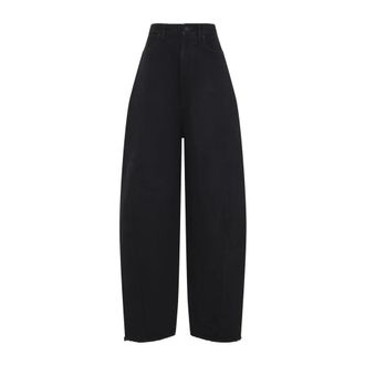 Balenciaga High Waist Barrel Twisted Jeans - - Jeans - Damen - Schwarzk - W25