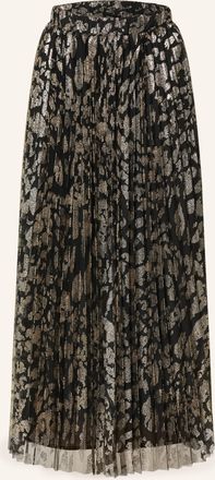 Phase Eight Plisseerock Edie schwarz