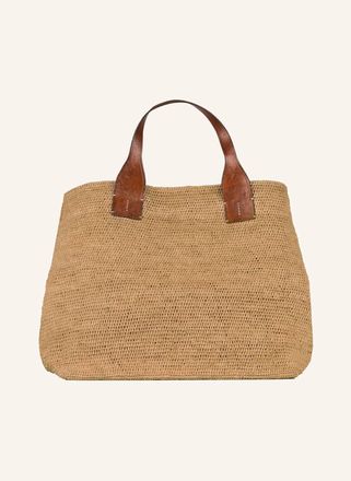 Ibeliv Ibeliv Strandtasche Raffia Xl beige