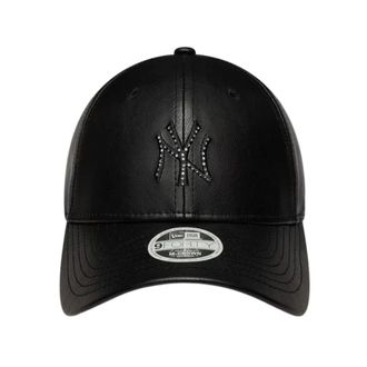 New Era Femme, Accessoires, Noir, Taille: ONE Size Diamante PU 9Forty