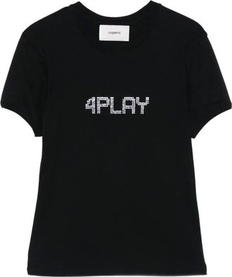 Coperni t-shirt 4 Play - Noir