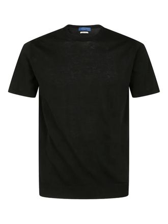 Daniele Fiesoli t-shirt &agrave; patch logo - Noir