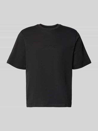 Review T-Shirt mit Rundhalsausschnitt und Logo-Stitching