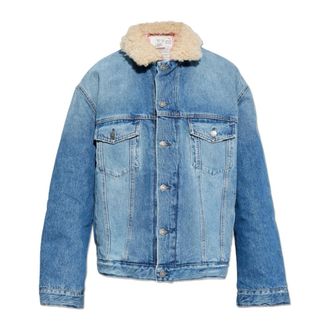 Acne Studios Femme, Vestes, Bleu, Taille: 38/40 FR Veste en jean