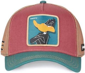 Capslab Casquette pour homme Looney Tunes - Casquette Trucker unisexe avec patchs brodés - Personnalisez votre look, design original et réglable pour jeunes e