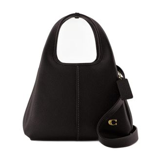 Coach Womens Shoulder Bag Black Cowhide