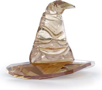 Swarovski Harry Potter Sorting Hat, Sprechender Hut aus dem Harry-Potter-Universum in Brillantem Kristall