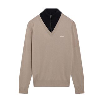 Miu Miu Kaschmir-Rollkragenpullover - - Knitwear - Damen - Beige - S