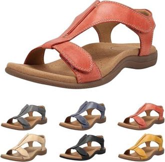 Generic Sandales orthopédiques pour femme - Avec soutien de la voûte plantaire - Confortables - Pour lété - Chaussures de marche décontractées