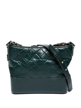 Chanel 2018-2019 Gabrielle Schultertasche - Grün