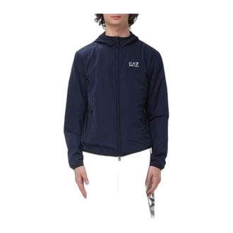 Emporio Armani Technische Bomberjacke Core Identity - - Jackets - Herren - Blau - L
