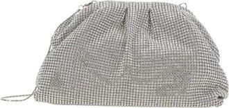 Twentyfourhaitch Femme, Sacs, Gris, Taille: ONE Size Petra Pouch Bag Crystal