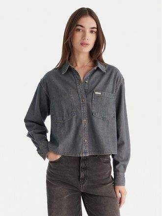 Guess Jeanshemd W5BH0D D5M8E Blau Relaxed Fit