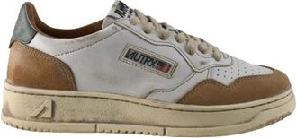 Autry Femme, Chaussures, Blanc, Taille: 36 EU Baskets basses Super Vintage