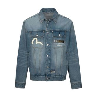Evisu Jeansjacke - - Jackets - Herren - Blau - XL