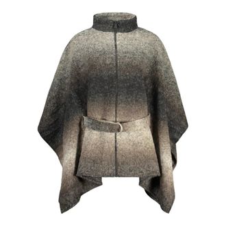 Desigual Aldama Poncho - - Jackets - Damen - Braun - ONE SIZE
