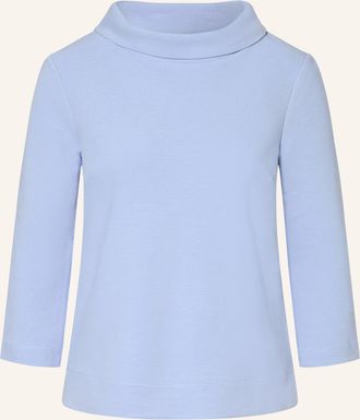 Hobb's Rollkragenshirt Betsy Mit 3/4-Arm blau