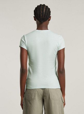 G-Star T-Shirt Overdyed Eyben Slim V-Neck Top 2.0