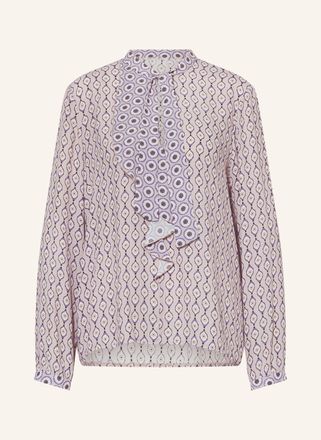 Marc Cain Bluse Mit Schluppe Und Volants beige
