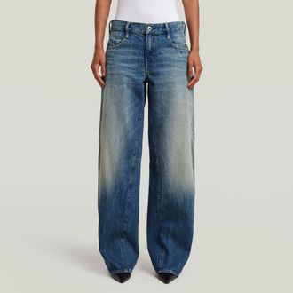 G-Star Contor Loose Jeans - Dunkelblau - Damen