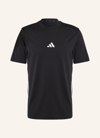 adidas T-Shirt Essentials 3-Stripes schwarz