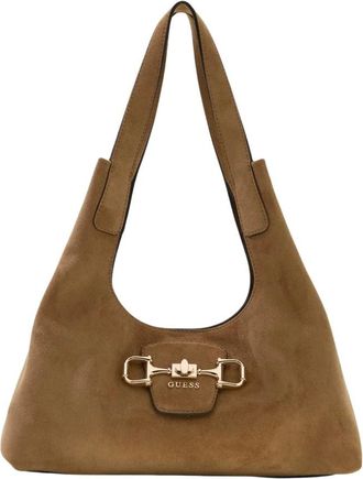 Guess Sunset Small Hobo - - Bags - Damen - Braun - ONE SIZE