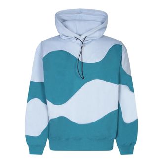 BONSAI Blaues Sweatshirt Aw23 Komfort Stil - - Sweatshirts & Hoodies - Herren - Blau - XS