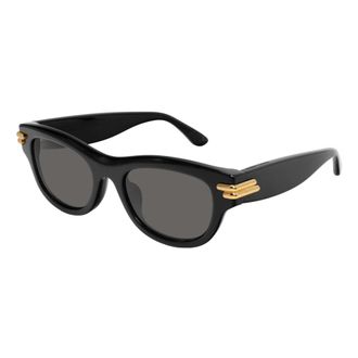 Bottega Veneta Mitre Quadratische Sonnenbrille - - Accessories - unisex - Schwarzk - 52 MM