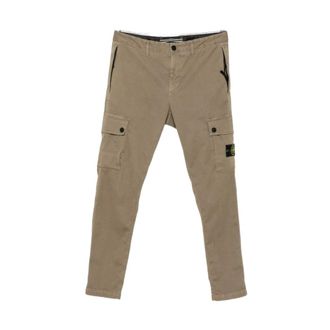 Stone Island Homme, Pantalons, Vert, Taille: W32 Pantalon Cargo