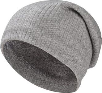 Generic Bonnet Femme Hiver Bonnet Femme Chapeau Femme Hiver Confortable Classique - Uni &Eacute;pais Unisexe Hiver, Tricot Chaud Et Confortable, Parfait pour Homme E