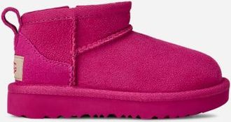 UGG Classic Ultra Mini Boot für Kinder | UGG EU in Dark Peony, Größe Twinface