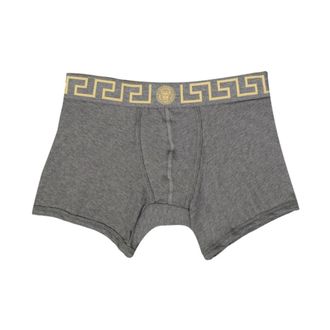 Versace Cotton-Jersey Lange Boxershorts - - Underwear - Herren - Grau - S