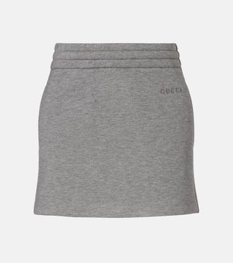 Gucci Mini-jupe à logo