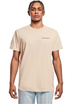 Mister Tee Herren T-Shirt Trust Dove T-Shirt, 100% Baumwolle, Sand, M