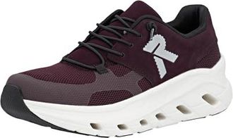 Rieker W3500 Baskets Basses pour Femme, Rouge, 38 EU, Rouge, 38 EU