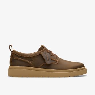 Clarks Polden Lace Beeswax Leather Schuhe