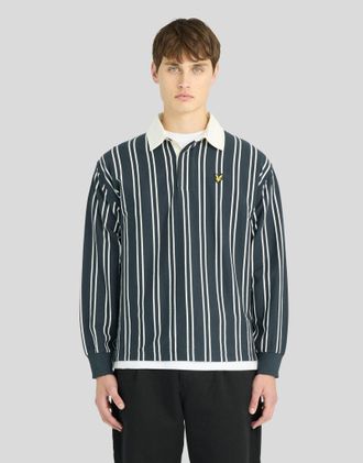 Lyle & Scott Vertical Stripe Rugbyshirt