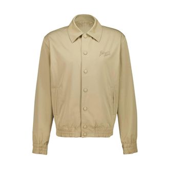Balmain Bomberjacke aus Baumwoll-Canvas - - Jackets - Herren - Beige - M