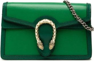 Gucci Sac bandouli&egrave;re Mini Dionysus Pre-owned - Femme - Pre-owned - Vert - Taille: ONE Size