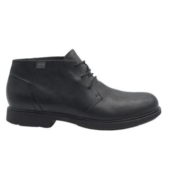 Camper Beige Wildleder oder schwarze Lederschuhe - - Shoes - Herren - Schwarzk - 40 EU