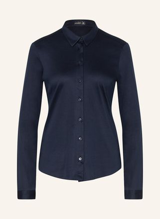 van Laack Van Laack Hemdbluse Vl-Malis-Sv Aus Jersey blau