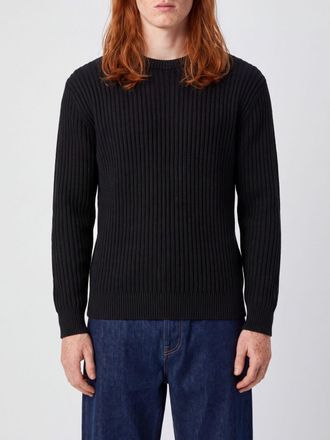 Roberto Ricci Design Pull &agrave; col rond coupe slim en polyester avec logo appliqu&eacute;