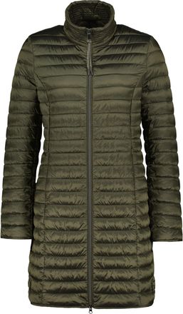 Cartoon Damen Steppjacke mit Stehkragen Olive Night,38