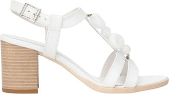 Nero Giardini Femme, Chaussures, Blanc, Taille: 40 EU Sandalo