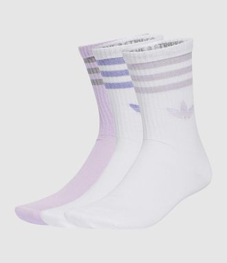 adidas Chaussettes Main Originals x3 White/Ice Lavender